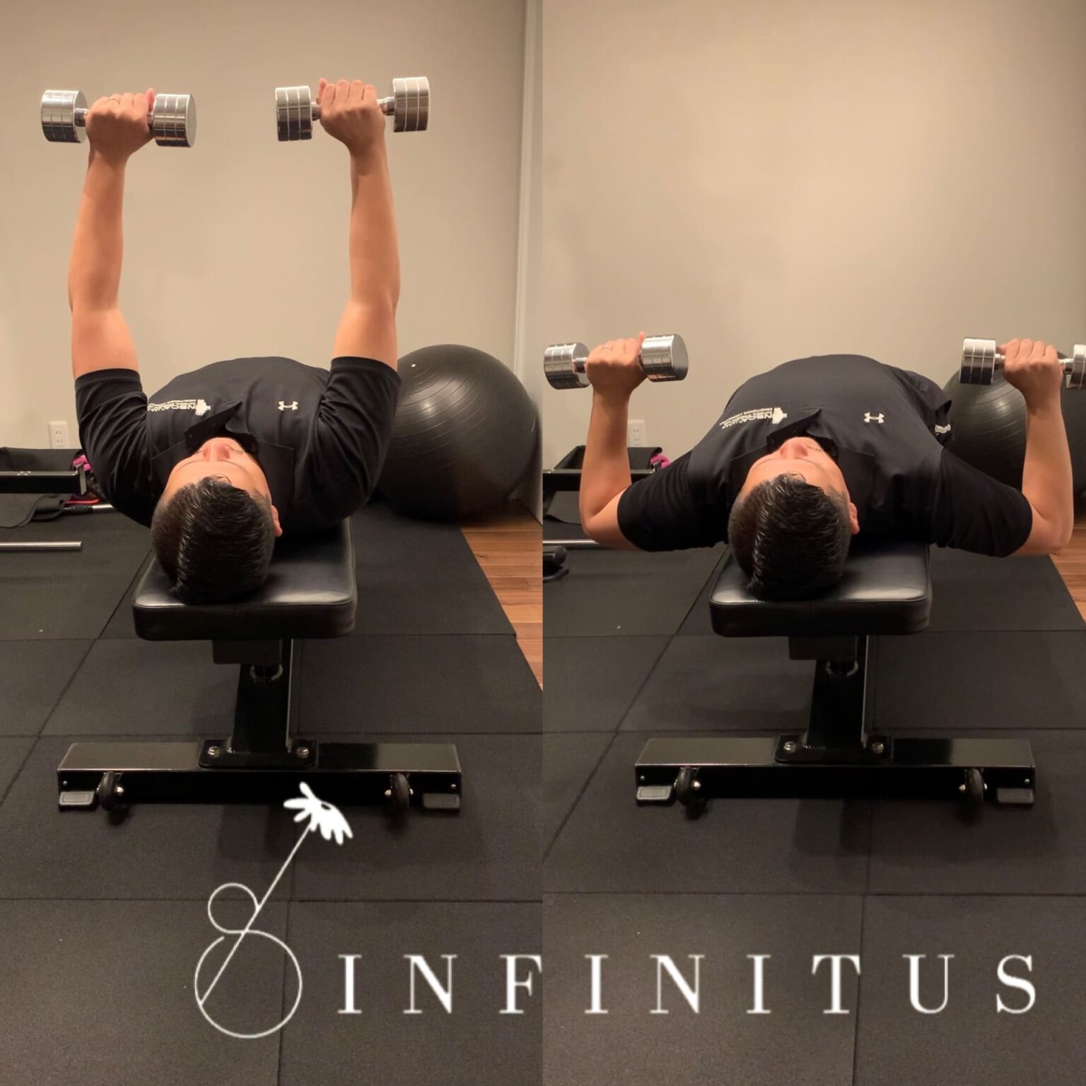 ダンベルを使った筋トレメニュー【上半身編】 - 【パーソナルジム】大阪・四ツ橋・心斎橋の健康をサポート INFINITUS