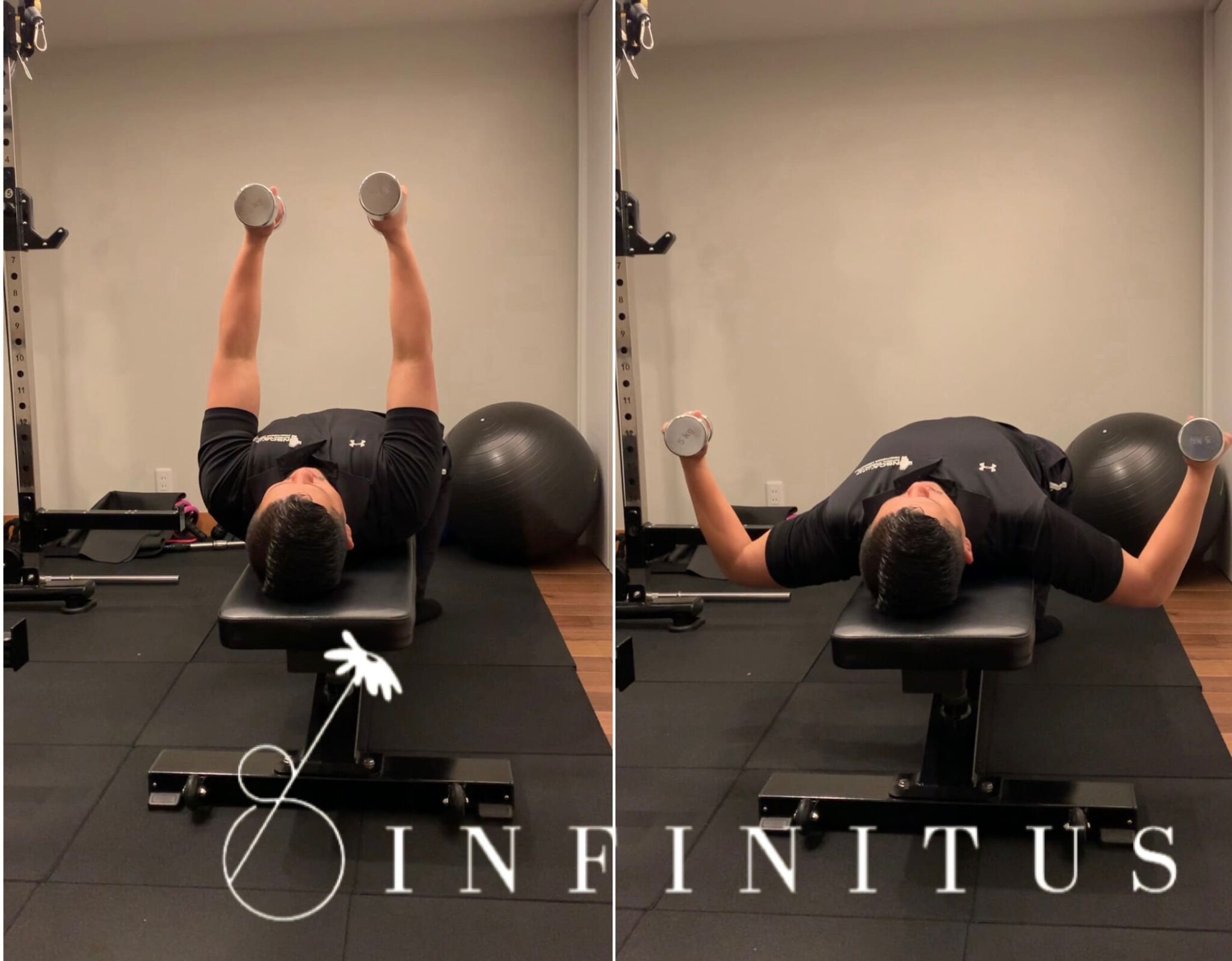 ダンベルを使った筋トレメニュー【上半身編】 - 【パーソナルジム】大阪・四ツ橋・心斎橋の健康をサポート INFINITUS
