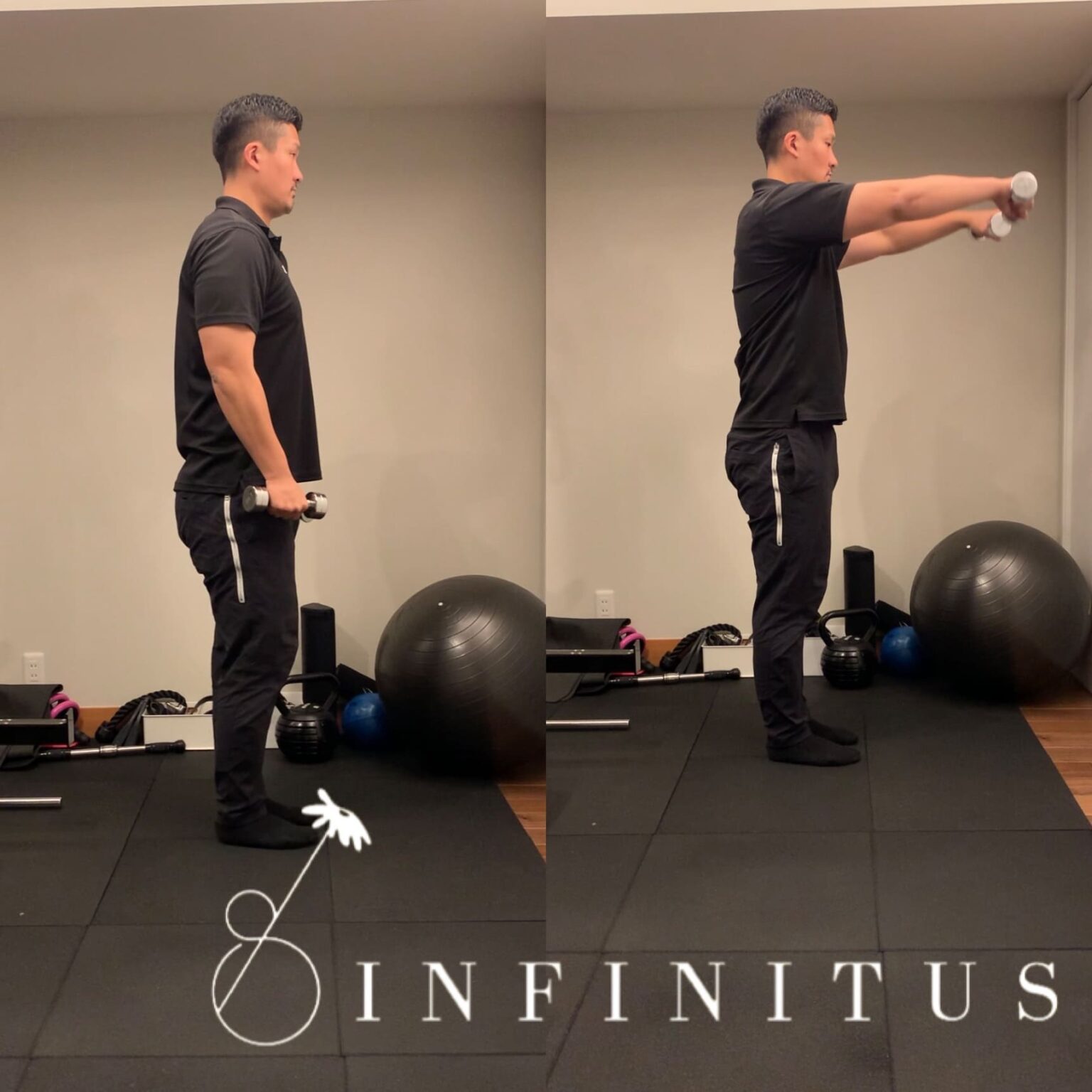 ダンベルを使った筋トレメニュー【上半身編】 - 【パーソナルジム】大阪・四ツ橋・心斎橋の健康をサポート INFINITUS