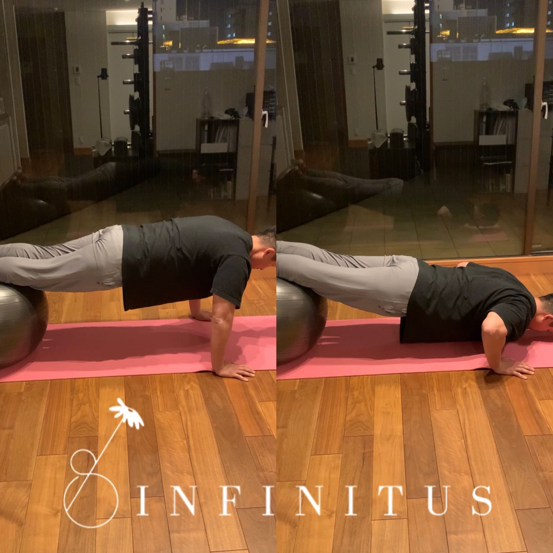 バランスボールを使った筋トレ方法! - 【パーソナルジム】大阪・四ツ橋・心斎橋の健康をサポート INFINITUS